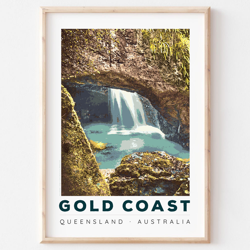 Gold Coast Poster 'Natural Bridge' – descart